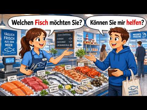 60 Minutes of Daily German Conversations (A1-A2) Slow German Conversation Practice