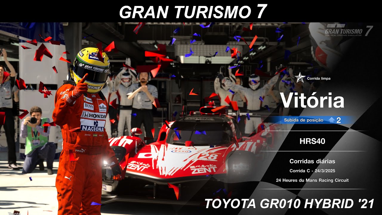 Gran Turismo® 7 | Corrida Diária Diária C - 24//03/2025 - Toyota GR ...