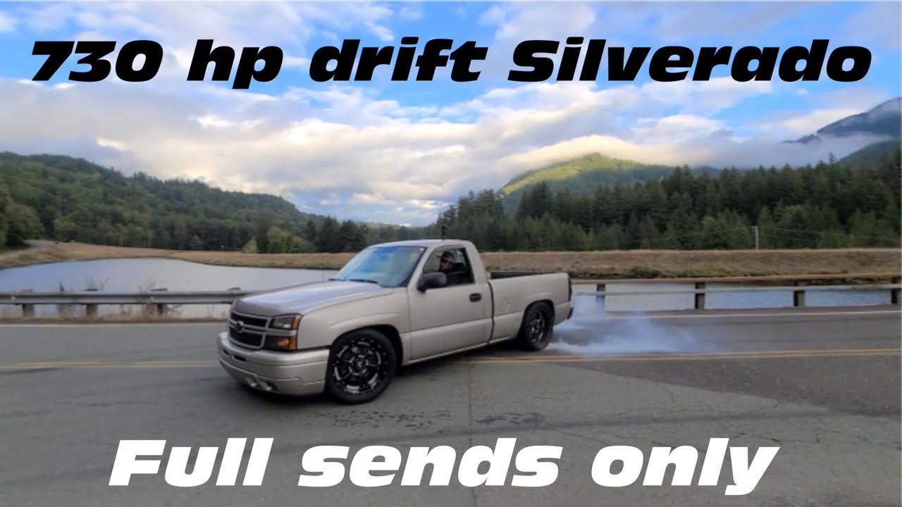 The ultimate Silverado drift truck. Turbo Chevy truck street drifting ...