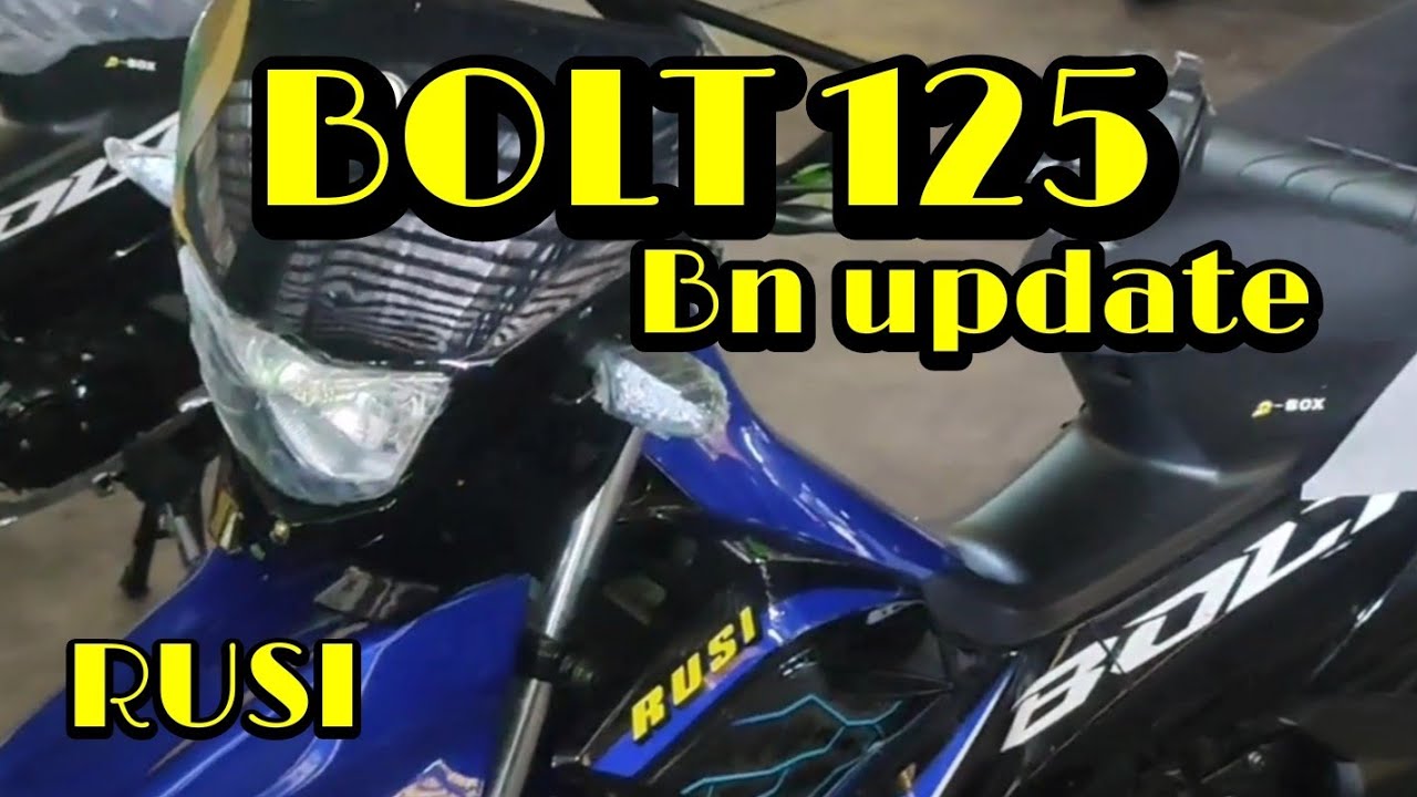 RUSI DL BOLT 125 BRANDNEW PRICE UPDATE - YouTube