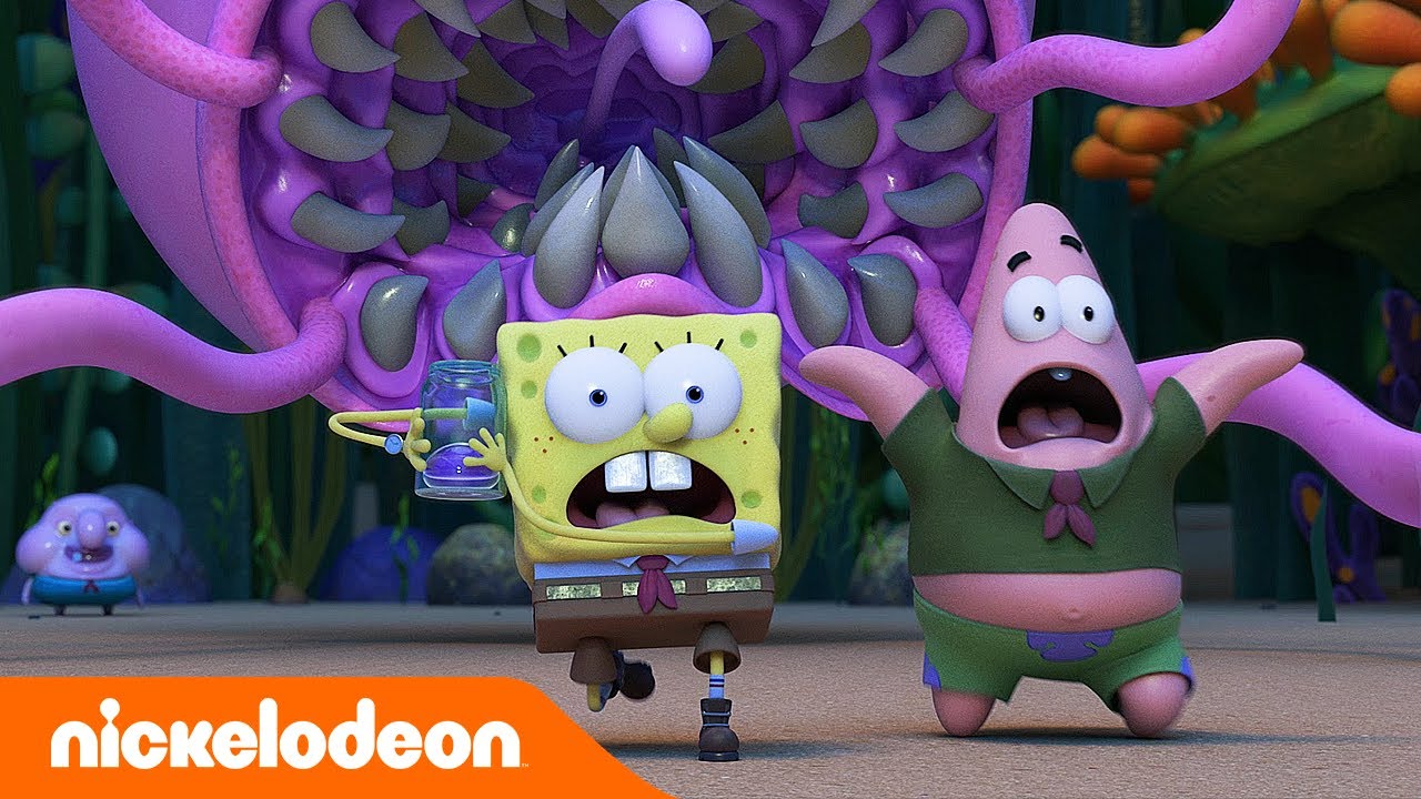 Kampamento Koral | ¡Una noche espeluznante para Bob Espoja y Patricio ...