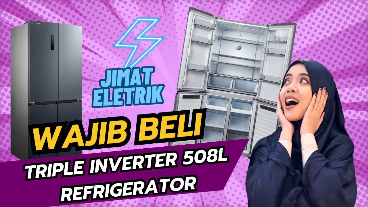 Movon Keluarkan Peti Ais Besar 508 L ada Triple Inverter! sehari RM 0. ...
