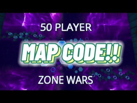 50 player Zone Wars Map Code - YouTube