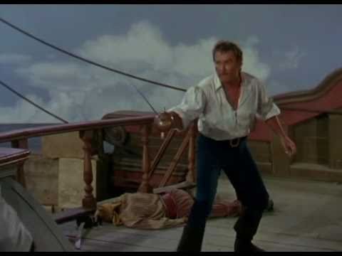 Against All Flags.  Errol Flynn vs Anthony Quinn