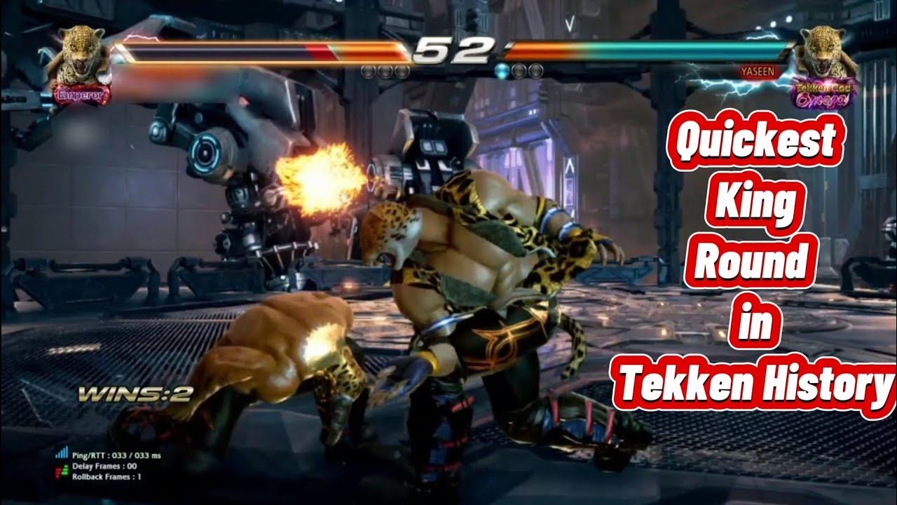 Quickest King round in Tekken History? - YouTube