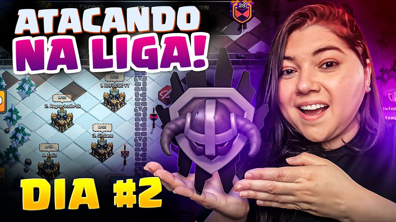 ATACANDO NA LIGA (CWL - MESTRE I) AO VIVO E ANALISANDO AS VILAS DOS ...