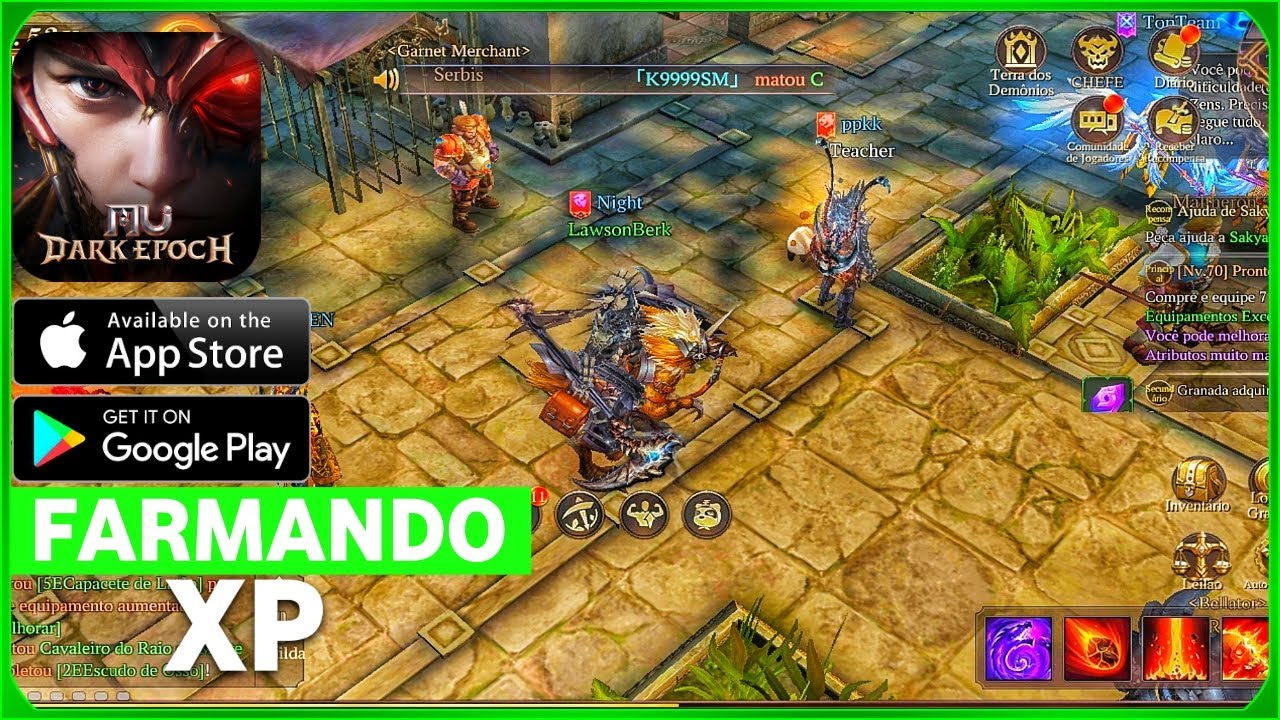 MU DARK EPOCH - FARMANDO XP - YouTube