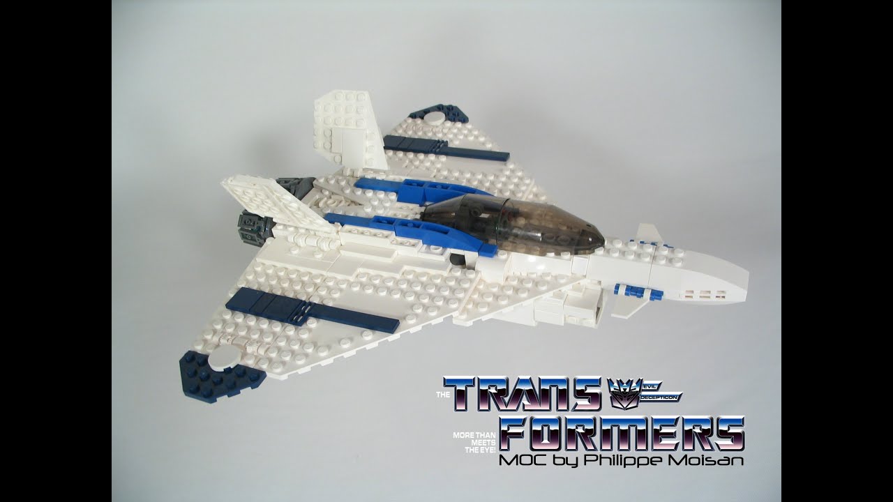 LEGO Transformer - White Decepticon - YouTube