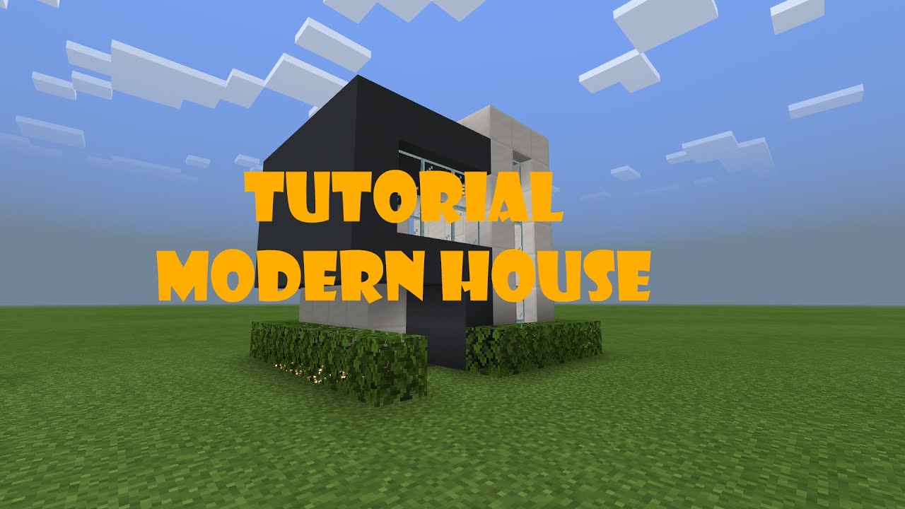 MODERN HOUSE TUTORIAL - YouTube