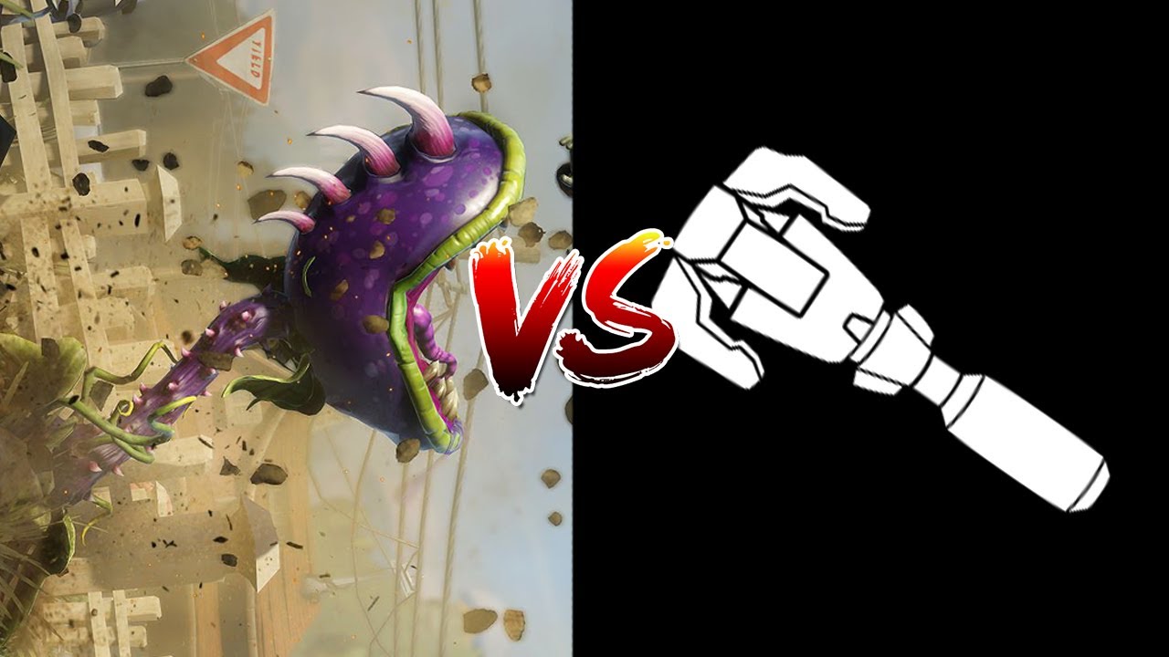 Chomp VS Rocket Flail [PvZ GW2 vs Overwatch] - YouTube