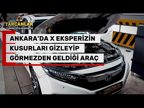 Ankara’dan 2 parça boyalı diye satın aldığı araç, x ekspertiz tarafından kusurlar söylenmemiş. 