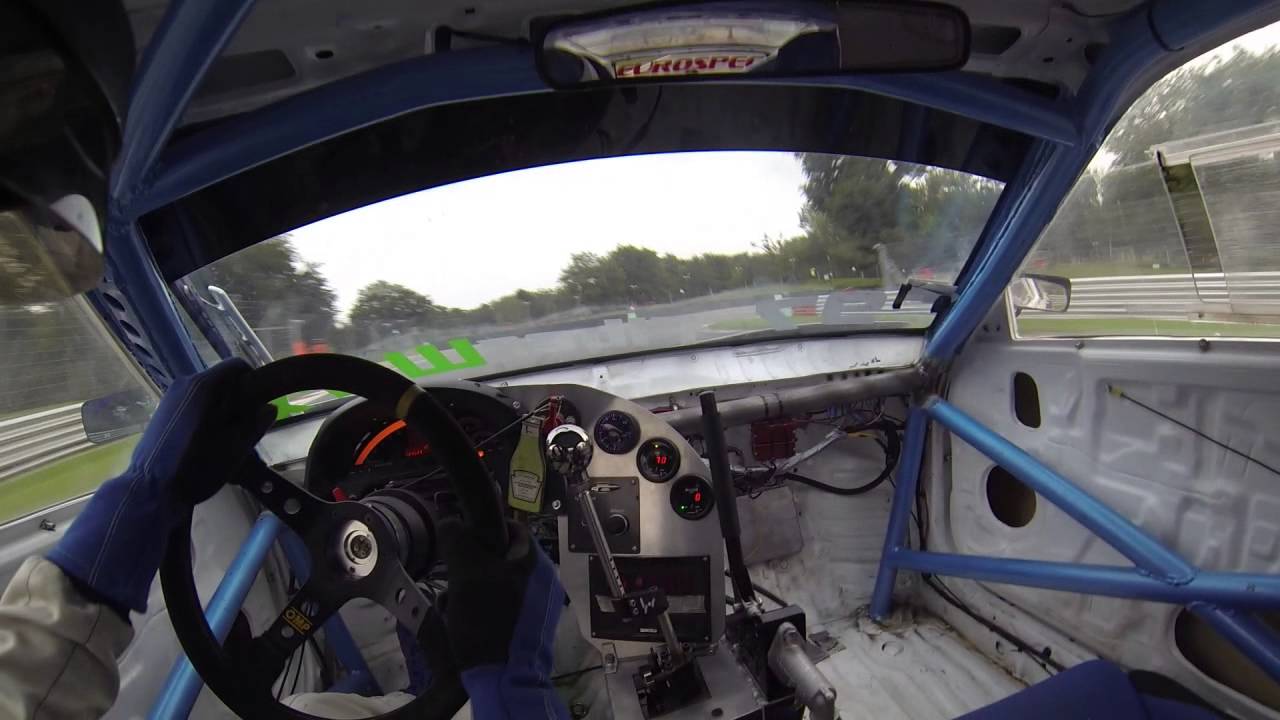Time Attack Brands Hatch 2013 CRX onboard - YouTube