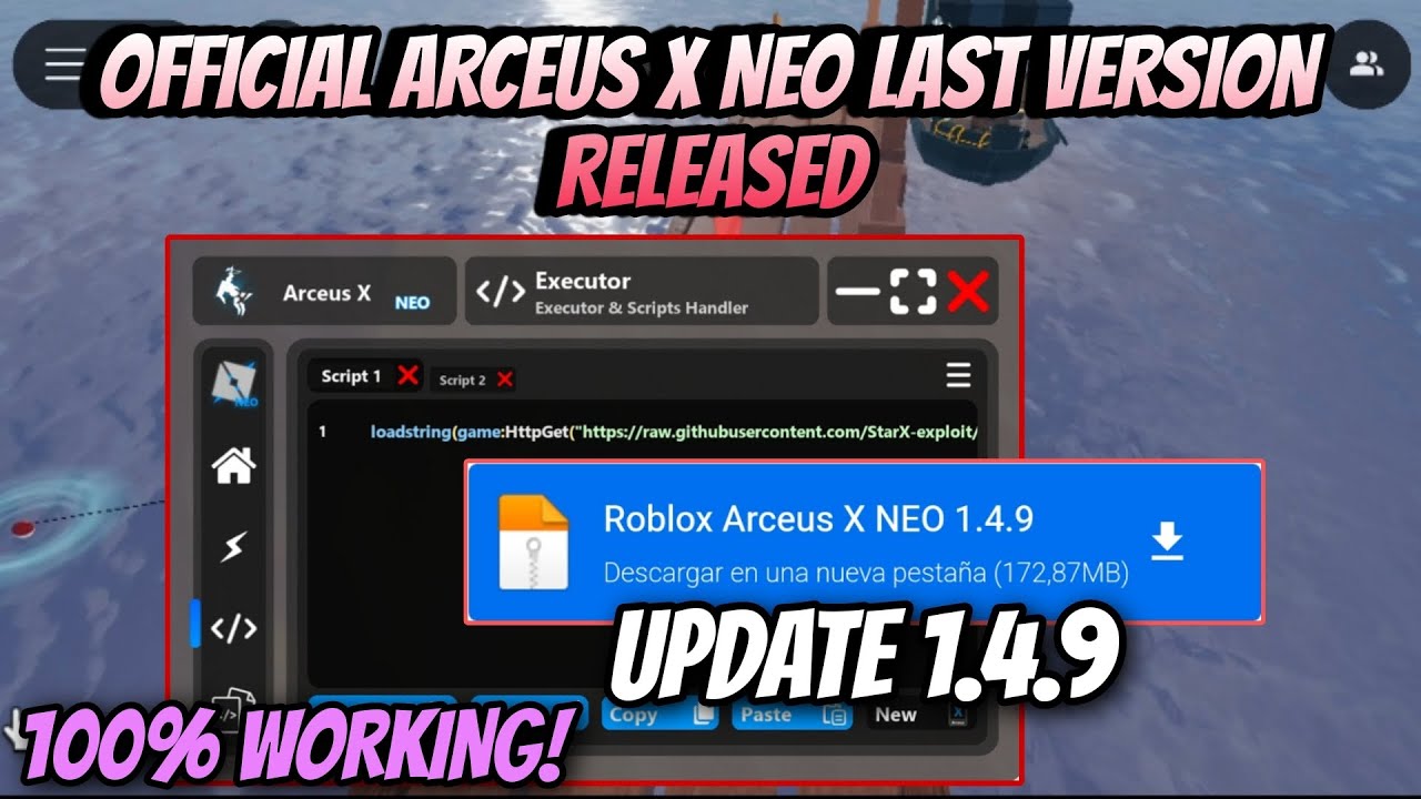 [NEW] ARCEUS X NEO EXECUTOR NEW LAST VERSION 1.4.9 RELEASED | NO LAG ...