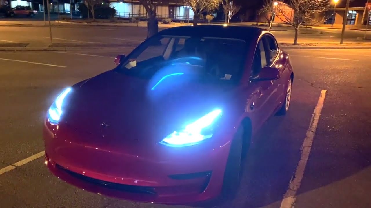Tesla Amazing Light Show - Blind