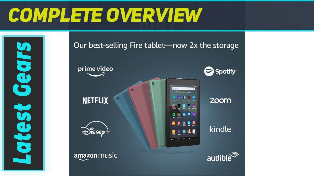 Unboxing and Review: Certified Refurbished Fire 7 Tablet (2019) - Black ...