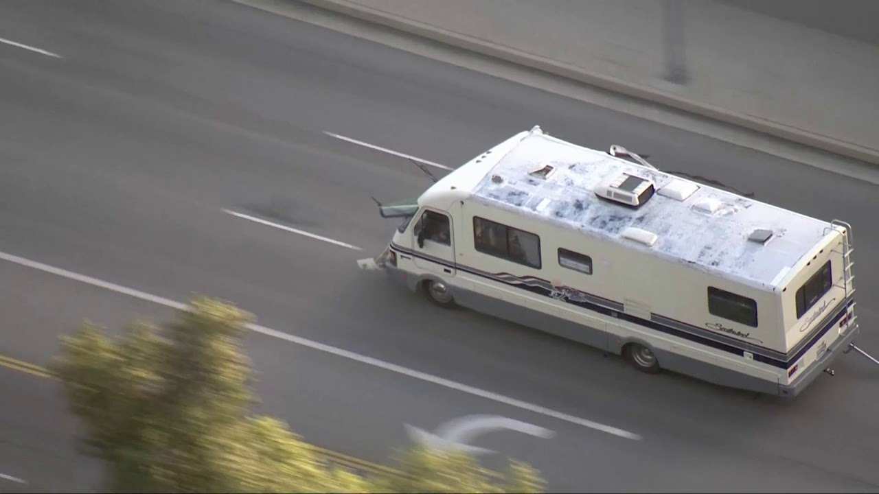 Stolen RV - Insane L.A. Police Chase 5/21/2019 - Multiple Crashes - Stu ...