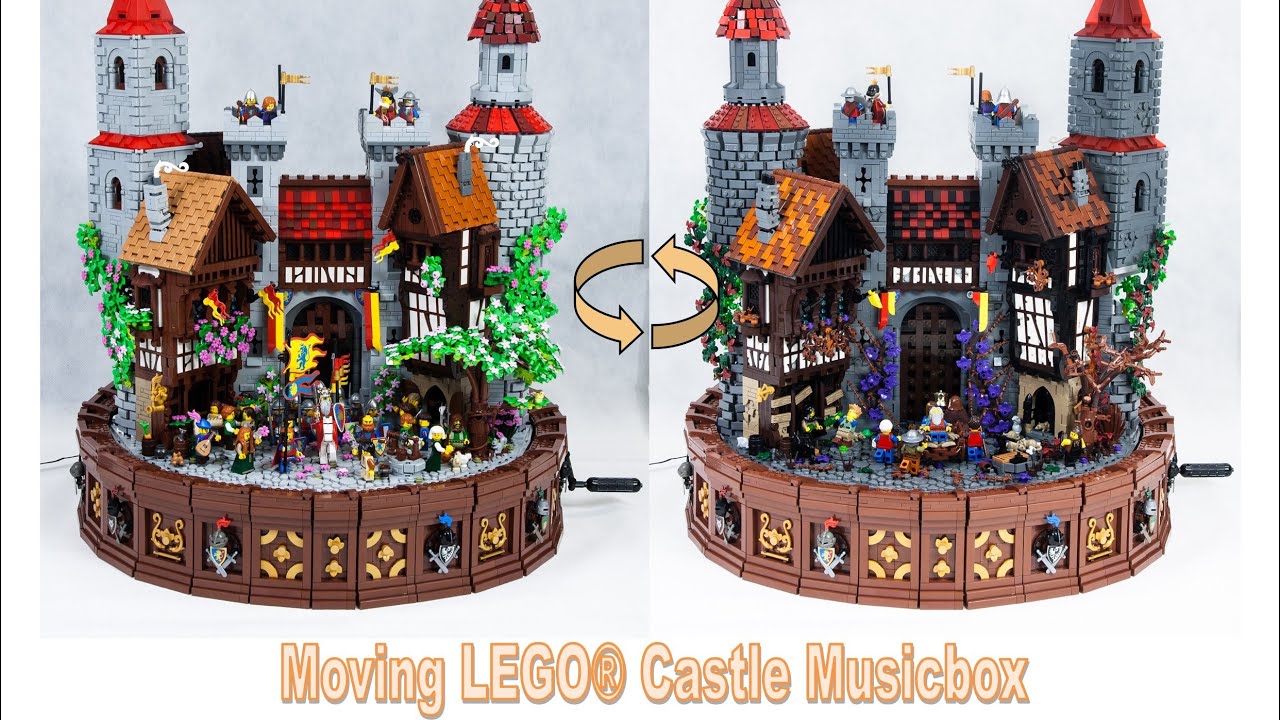 Return of the King a moving LEGO® Castle MUSICBOX - YouTube