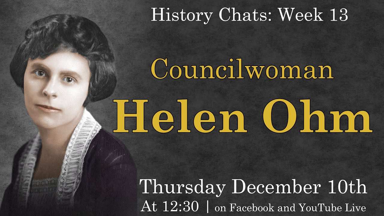 History Chats: Helen Ohm [12.10.2020] - YouTube