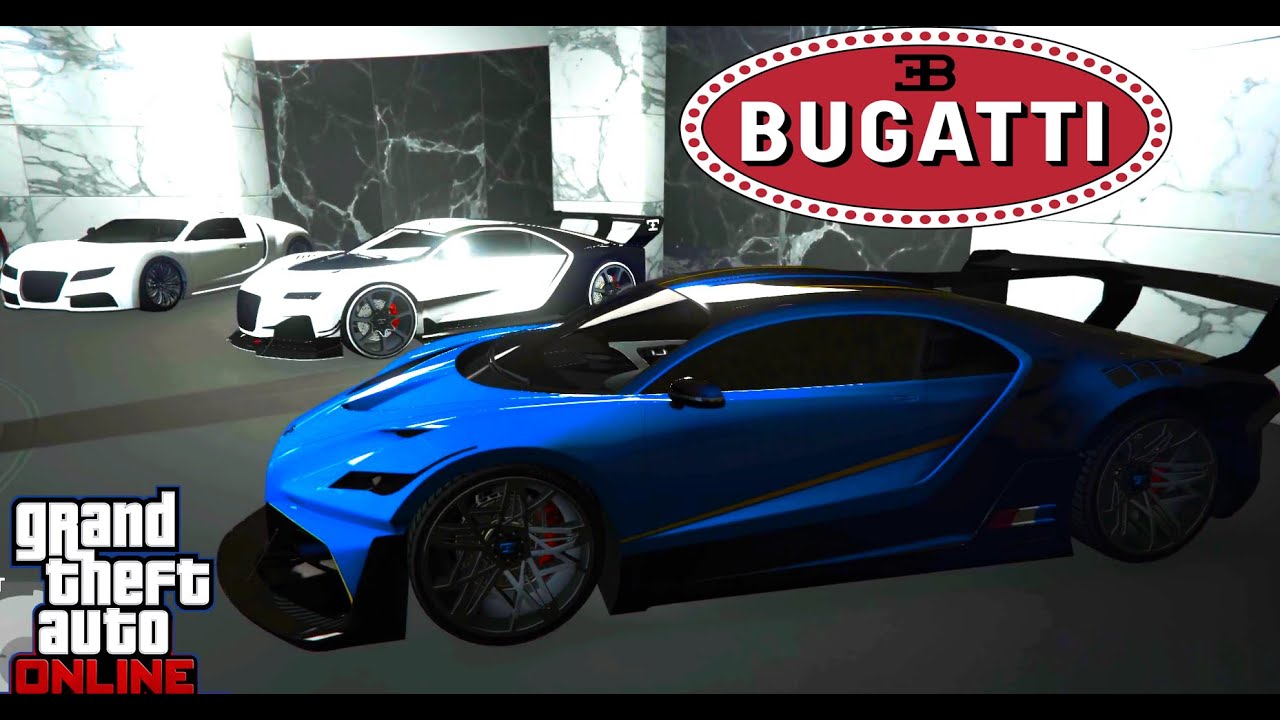 My Bugatti Collection Adder NERO Divo Truffade Thrax + Bonus Z-Type GTA ...