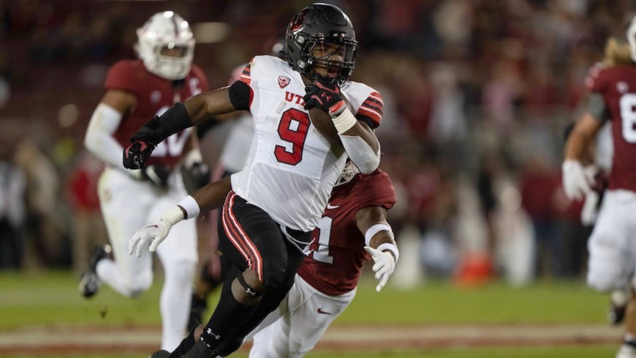 Tavion Thomas || Utah Utes Running Back || 2021 Sophomore Highlights ...