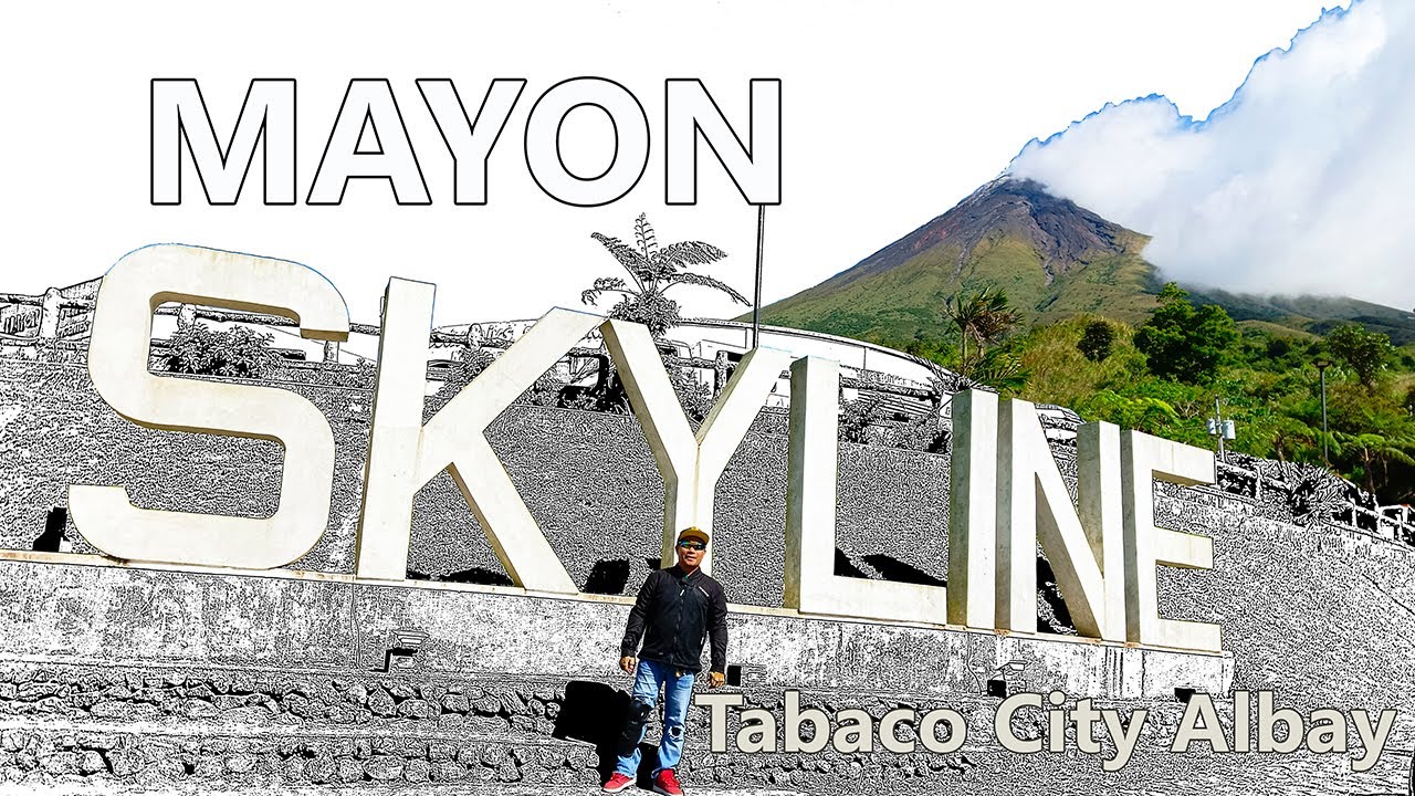 Mayon Skyline View Deck | Tabaco City - YouTube