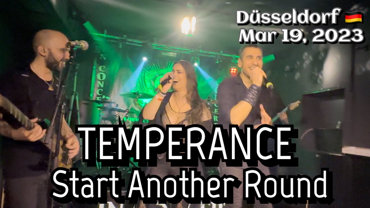 Temperance - Start Another Round @Düsseldorf, Germany🇩🇪 March 19, 2023 ...