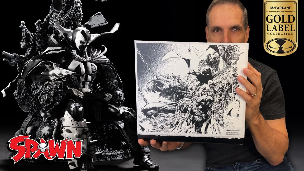 Todd McFarlane Presents | Spawn with Throne SKETCH Edition Figures ...