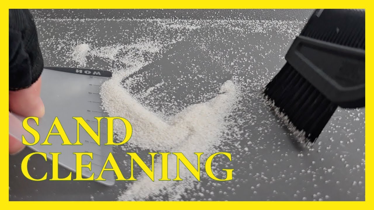 Oddly Satisfying Cleaning/Remove Sand/ Asmr - YouTube
