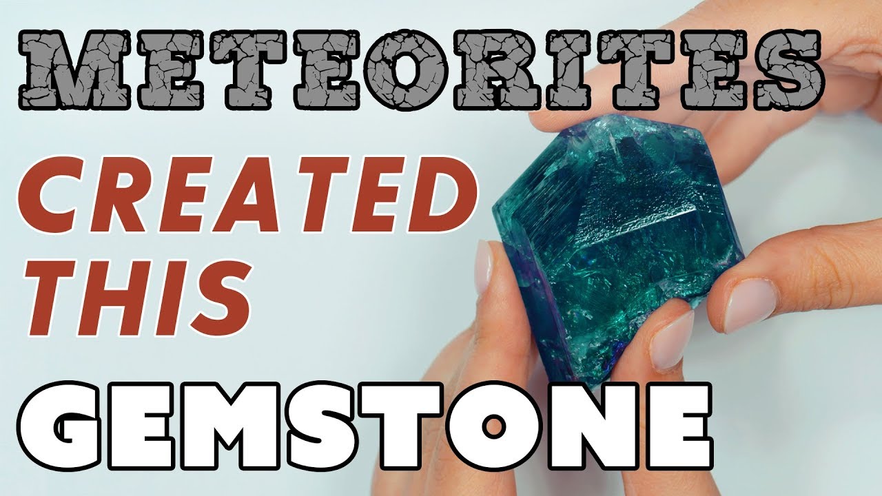 RARE Meteorite Created Gemstones - YouTube