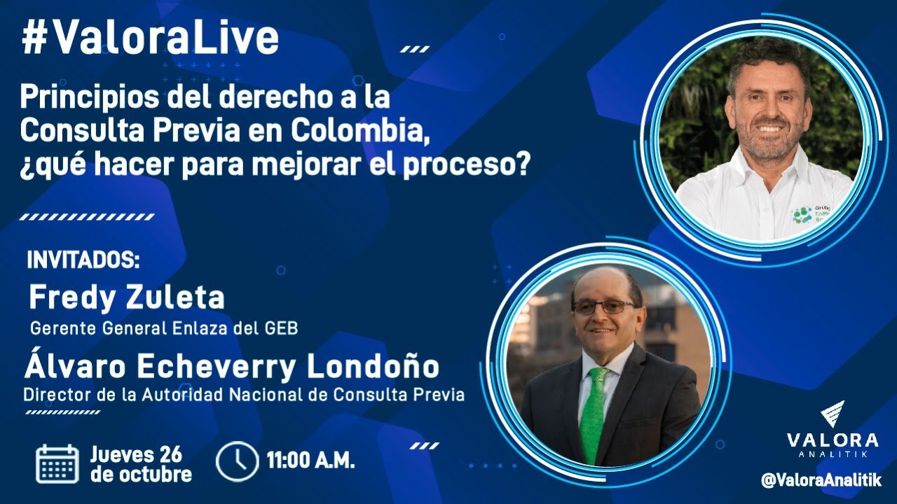 Principios del derecho a la Consulta Previa en Colombia, ¿qué hacer ...