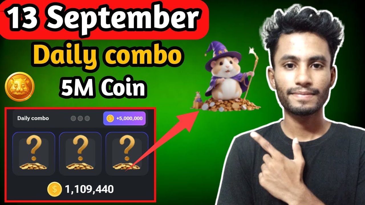 13 september daily combo || hamster kombat daily combo today ...