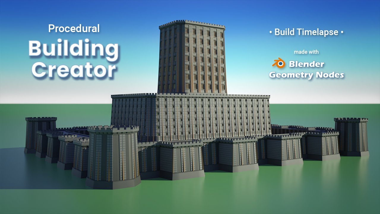 Building Creator - Castle Timelapse - YouTube