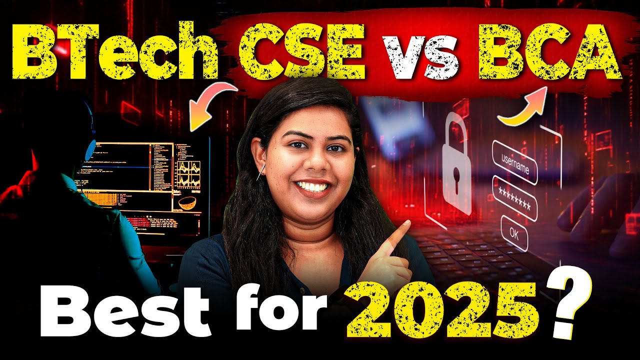 BTech CSE vs BCA | Which is Better for a Tech Career in 2025? # ...