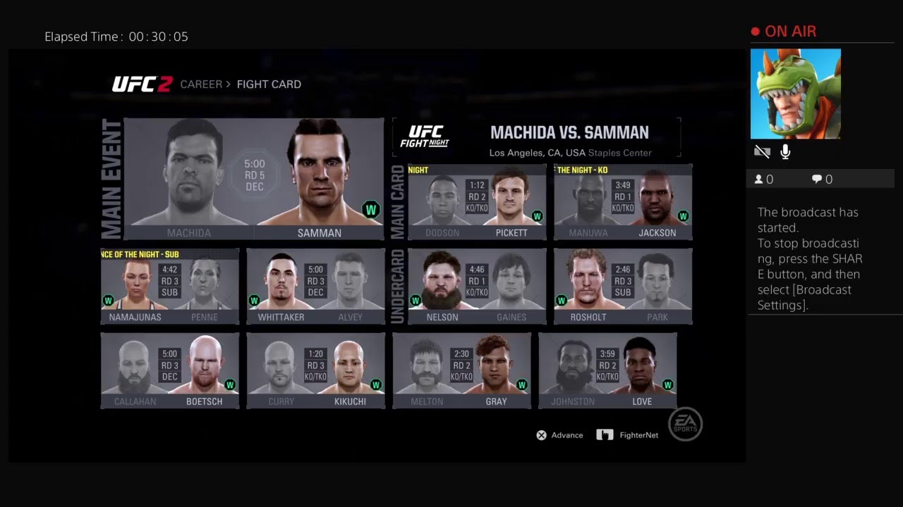 Ufc 2 gameplay - YouTube