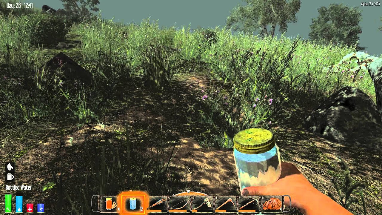 [7D2D]Bear Eats a land mine - YouTube