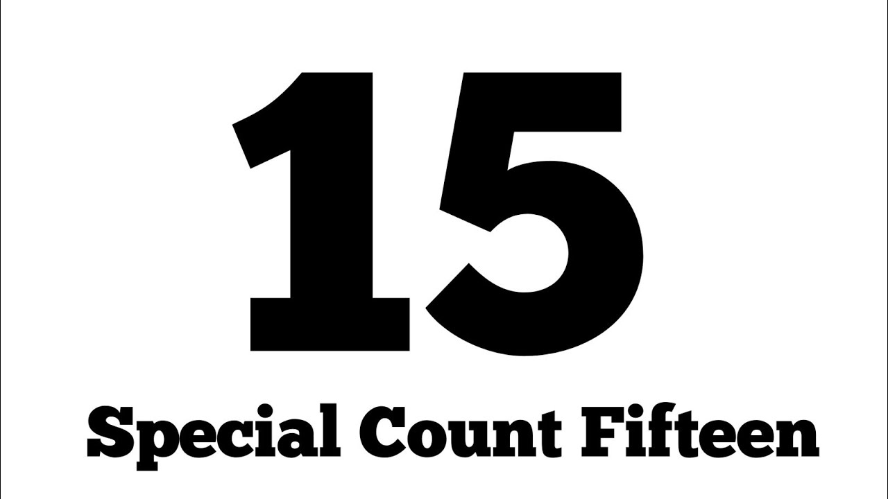Count 15 - YouTube