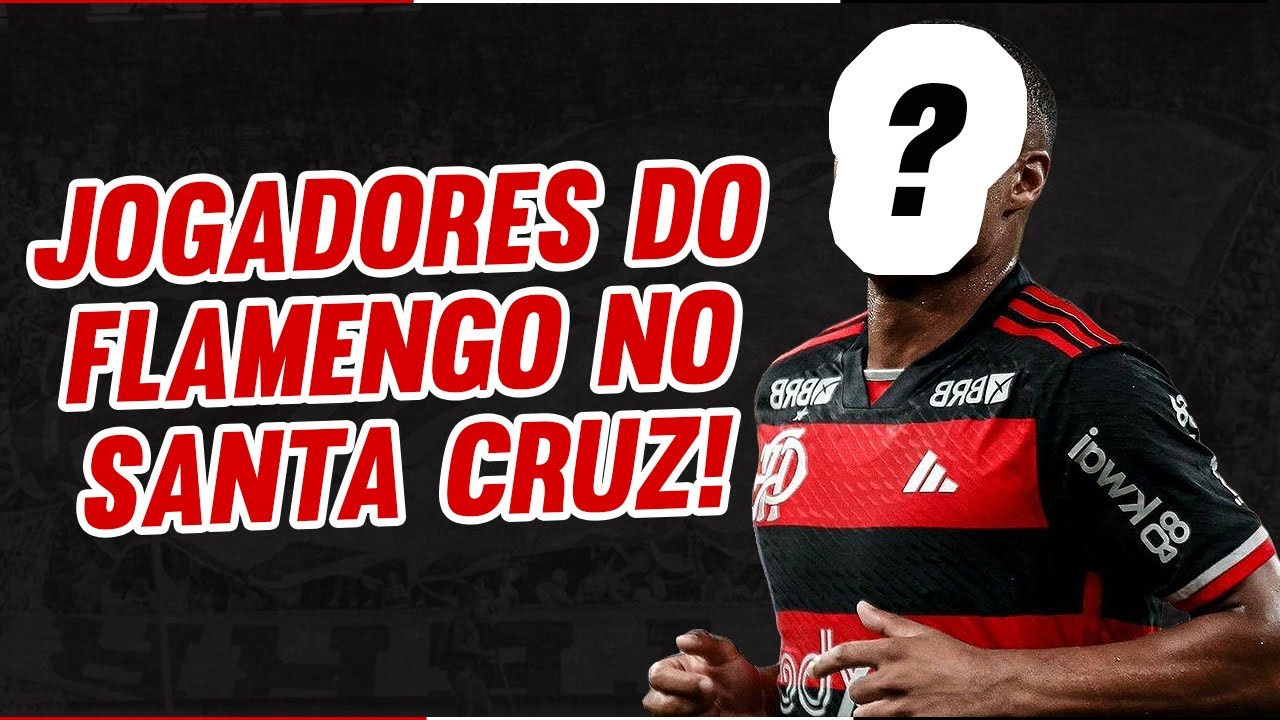 JOGADORES DO FLAMENGO NO SANTA! - YouTube