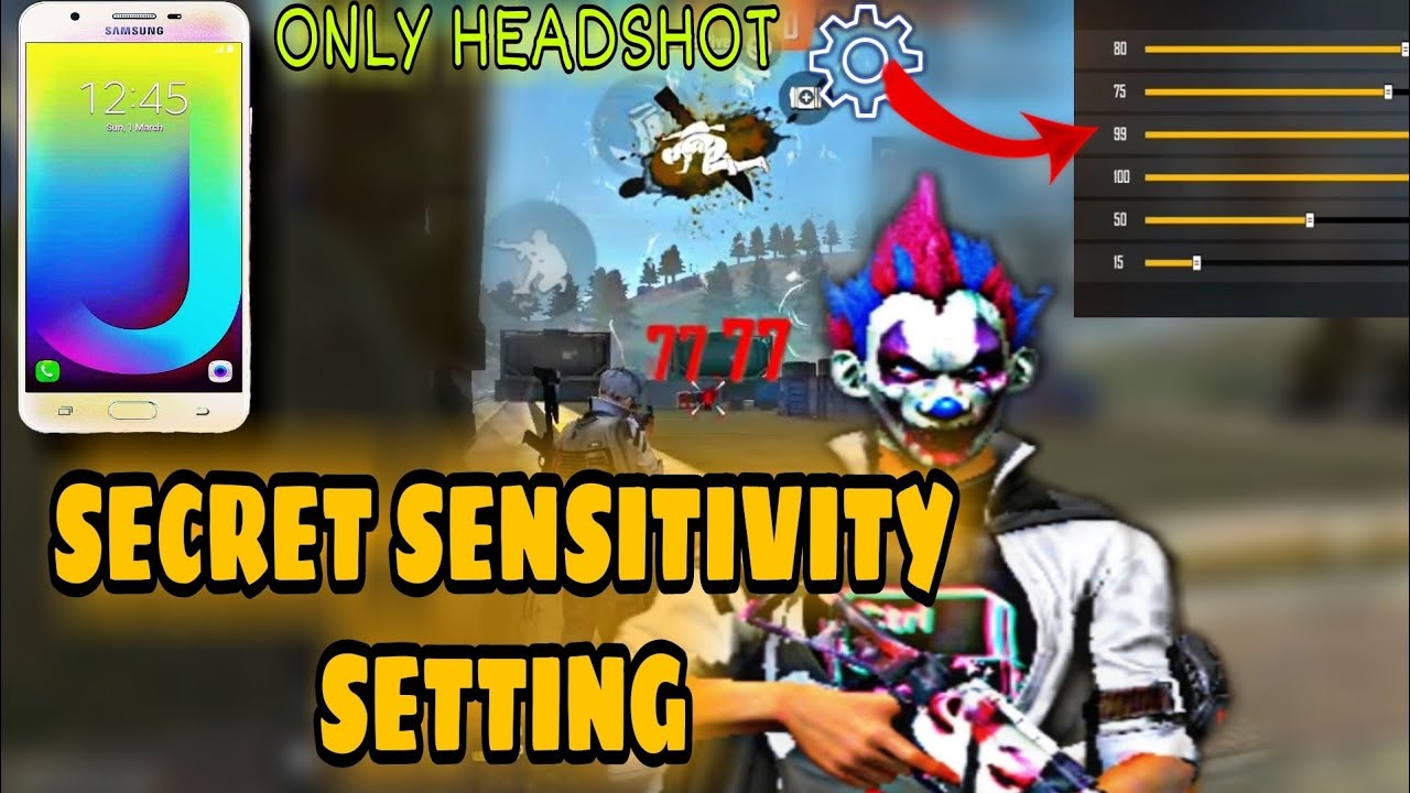 New Headshot Sensitivity Free Fire 🔥 | Best Sensitivity For Free Fire ...