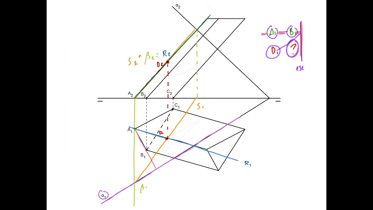 Prisma Seccion de un prisma por un plano inclinado en el Sistema ...
