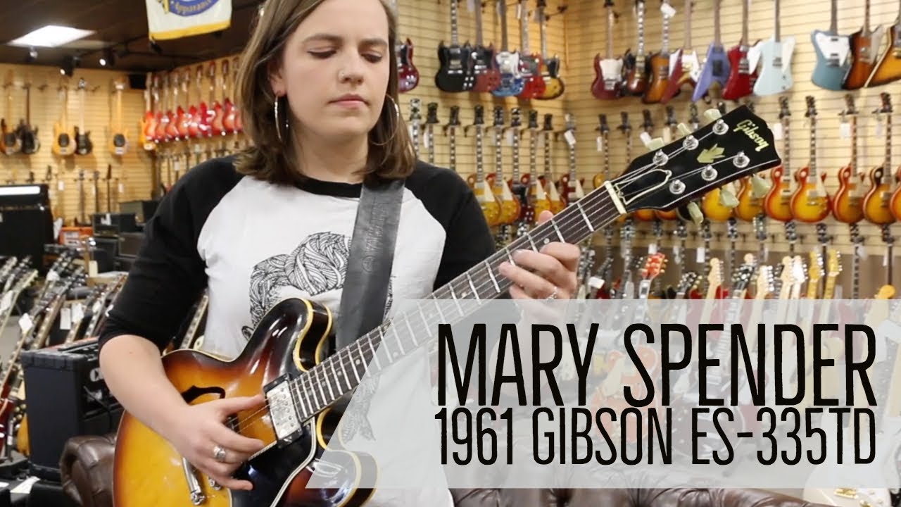 Mary Spender singing "Primrose" with our 1961 Gibson ES-335TD | Norman ...