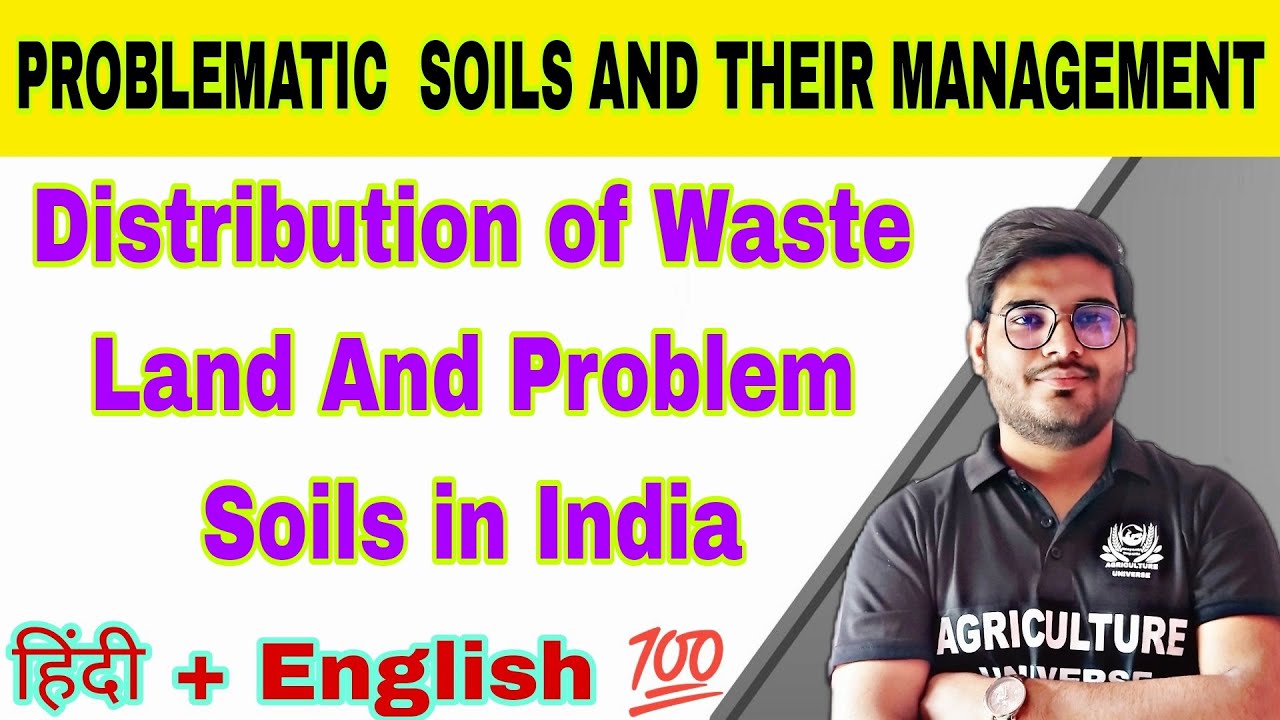 distribution of waste land and problem soils in India || problematic ...