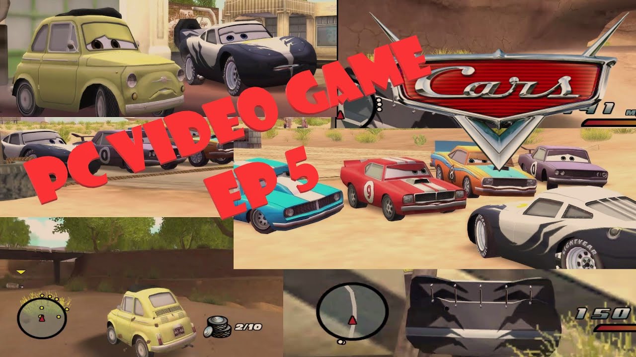 Cars 1 PC video game | EP 5 | Saving Luigi's tires and Racing wannabe's ...