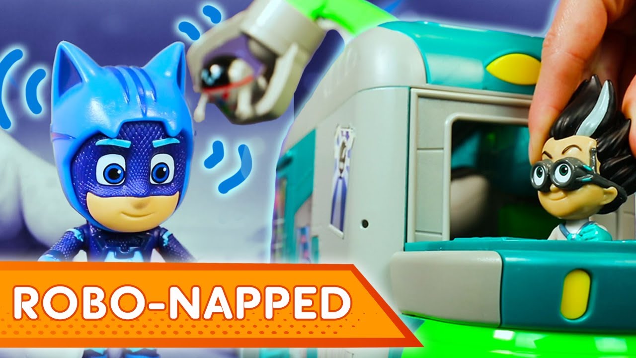 PJ Masks Creations 💜 Robo-napped | Episode 2 | Play with PJ Masks - YouTube