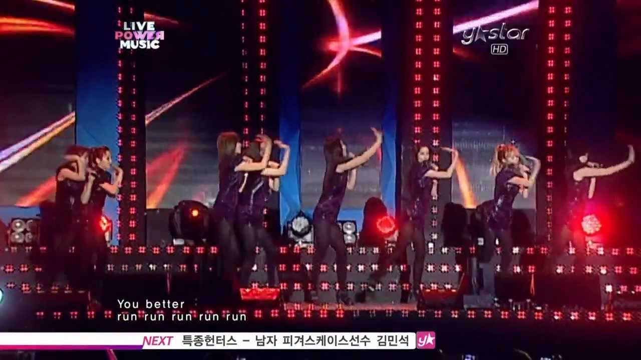 HD SNSD - Run Devil Run @ Light & Big Concert 4/4 Apr18.2010 GIRLS ...