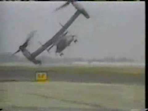 Aircraft Helicopter V22 Crash - YouTube