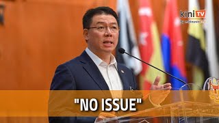 There is no issue, says Nga over DAP logo on mock cheque for schools