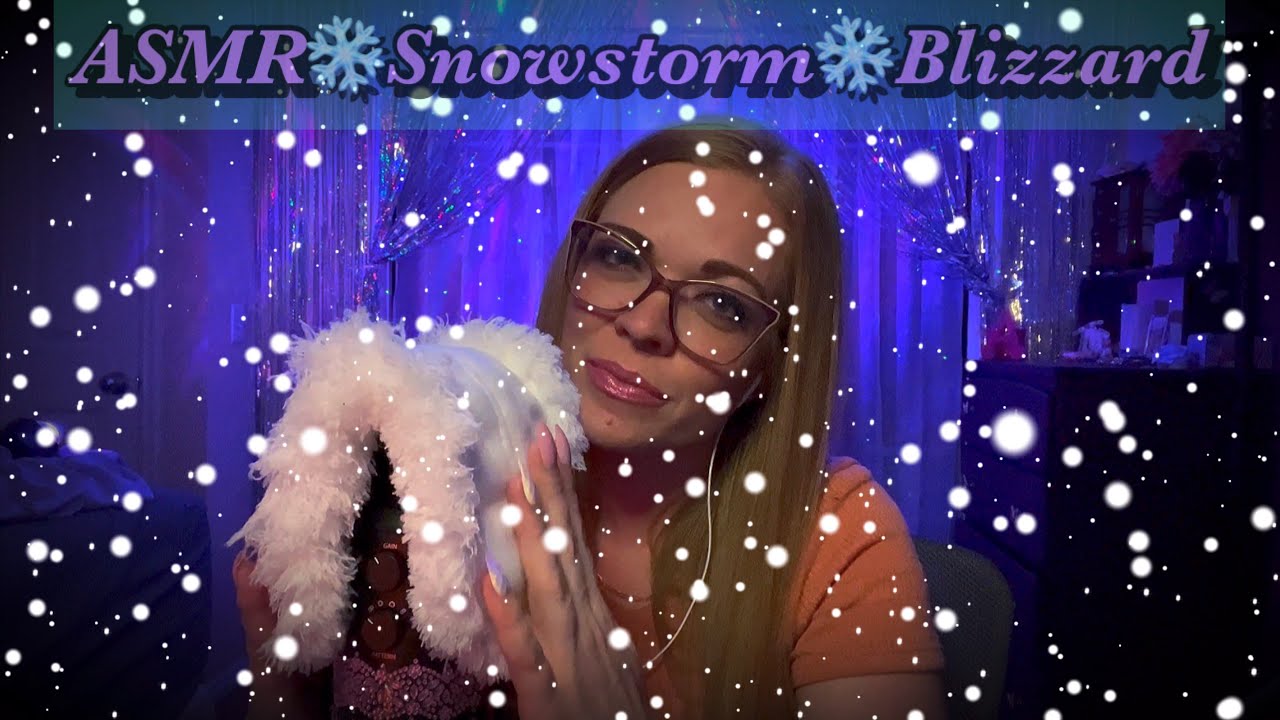 (ASMR) Snowy Windy Blizzard Sounds | Full Sleep Version - YouTube