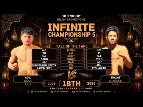 Adil Kaka vs Shoaib Changezi | Full Fight | IC5