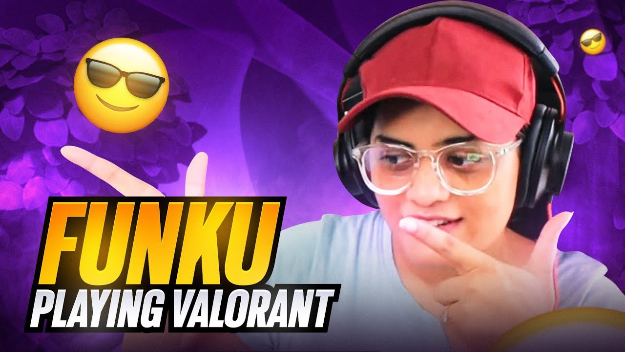 Funku Playing Valorant 🌚 | *Funny Valorant Highlights* 😂| Pinkcess ...