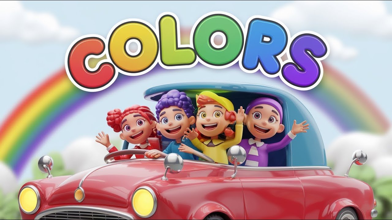 Let's Learn The Colors! - Cartoon Animation Color Songs for Children by ...